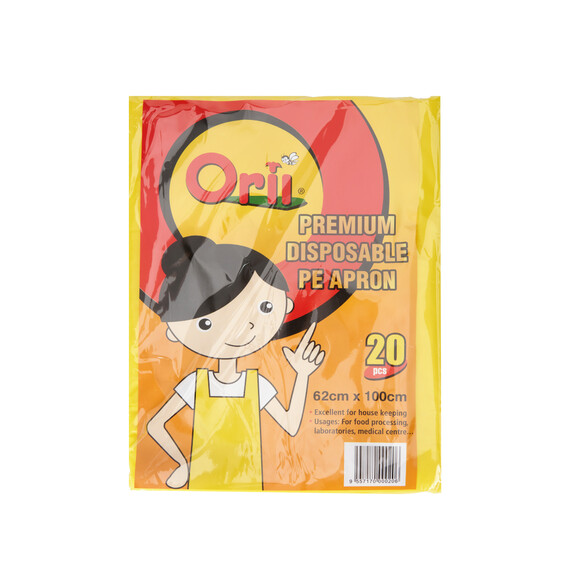 Products : Orii CPE Apron Yellow